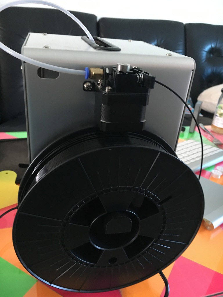 Fabrikator mini v2 spool holder – optimized by SuperNES | Download free ...