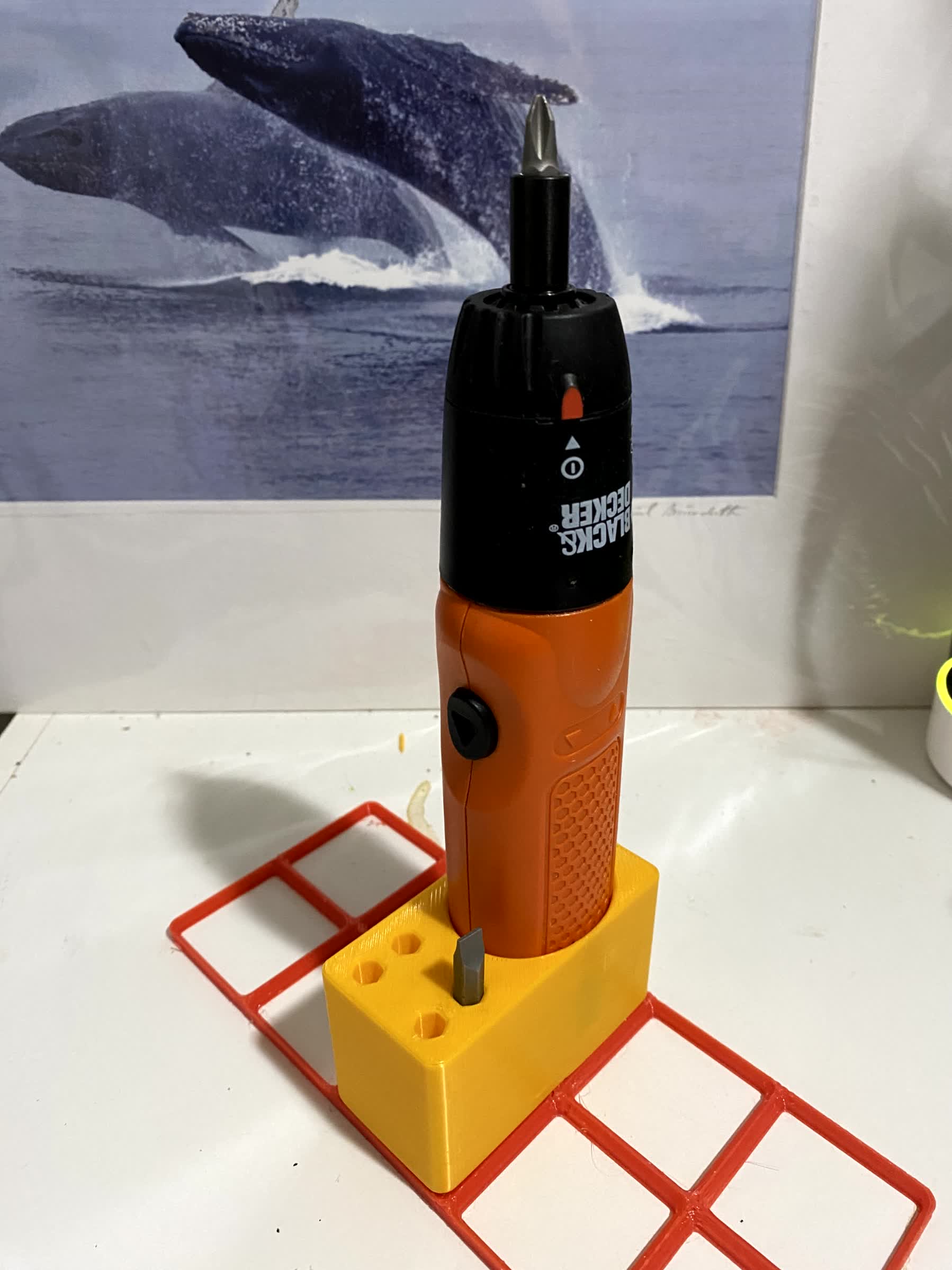 Gridfinity Black&Decker driver holder by timbarnes | Download free STL model | Printables.com