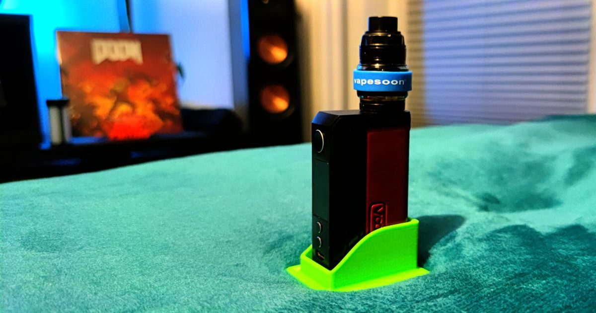 Box Mod Stand by MAKERIC | Download free STL model | Printables.com