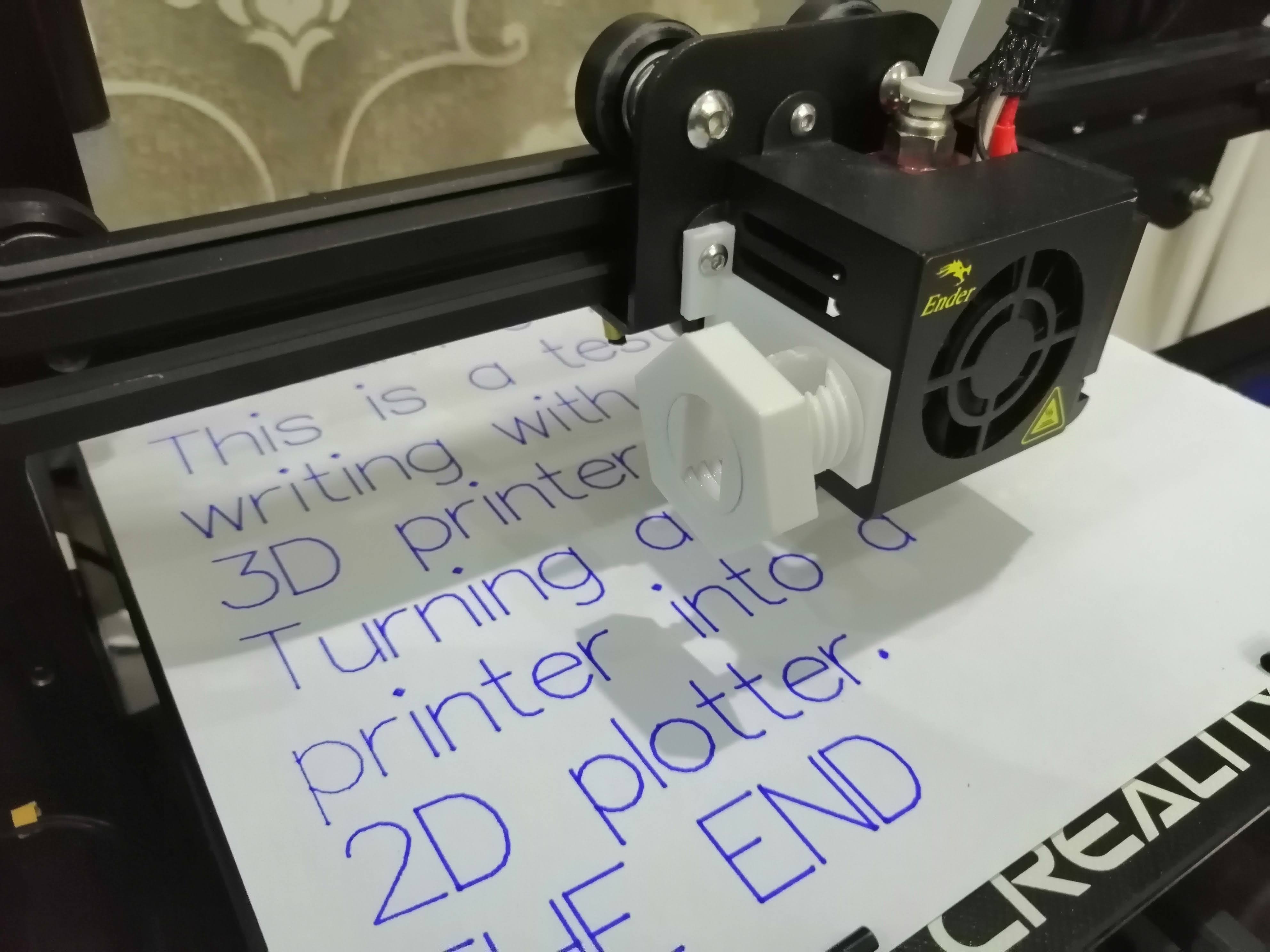Porte stylo pour ender 3 by Fabrice Bordenave | Download free STL model ...
