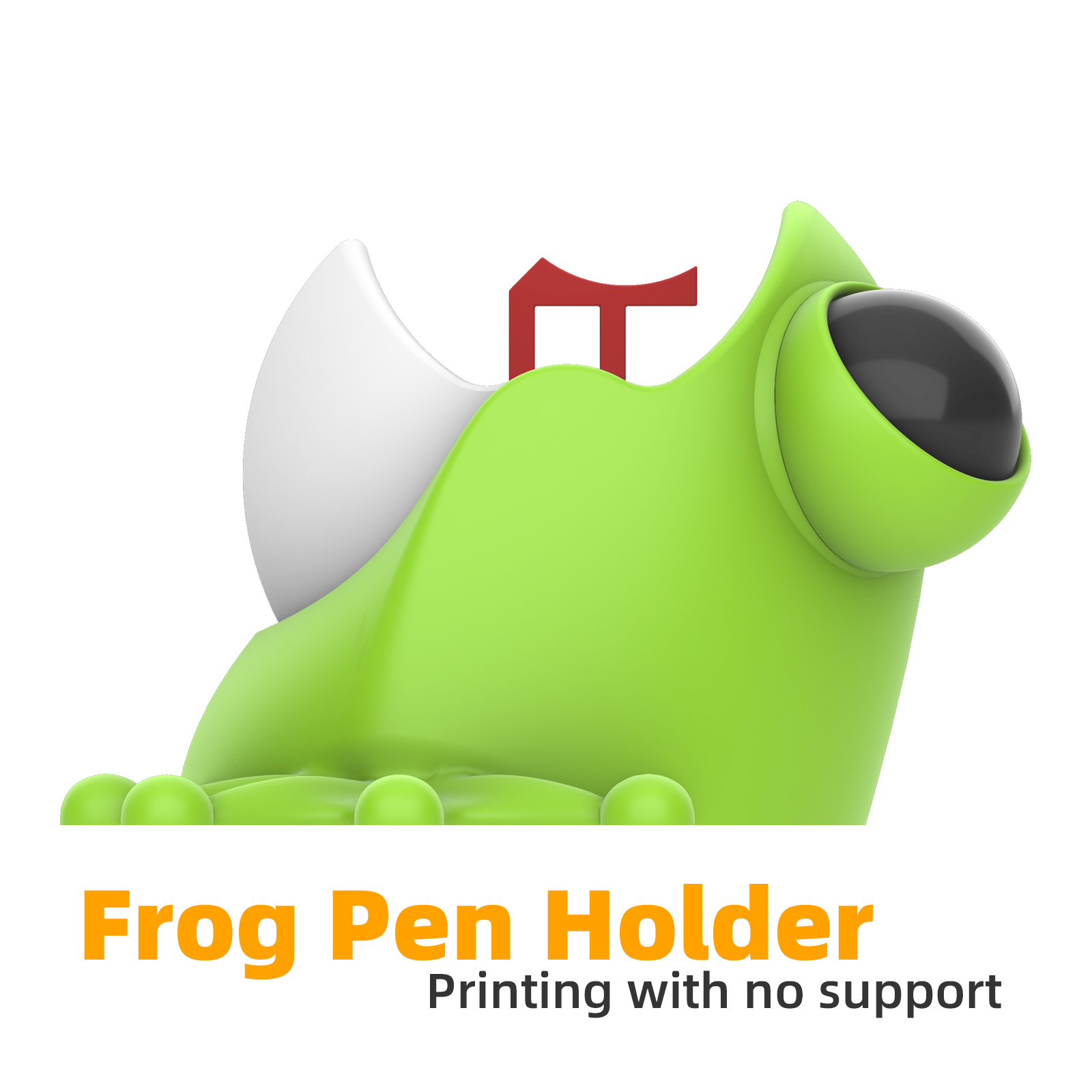 Frog Pen Holder by wuguigui | Download free STL model | Printables.com