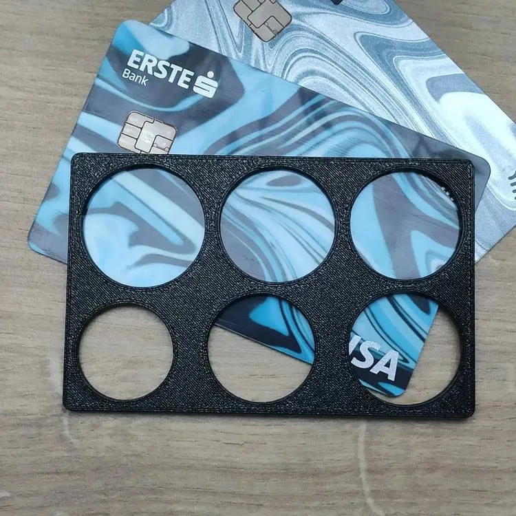 Euro coin holder for Card Only Wallet by janos_herc | Download free STL ...