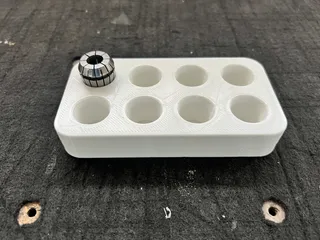 ER16 ER25 ER32 Collet tray by Max_Bayer | Download free STL model ...