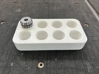 ER16 ER25 ER32 Collet tray by Max_Bayer | Download free STL model ...