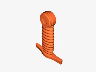 COLLAPSING DAGGER (PRINT IN PLACE) by 3D Printing World | Download free ...