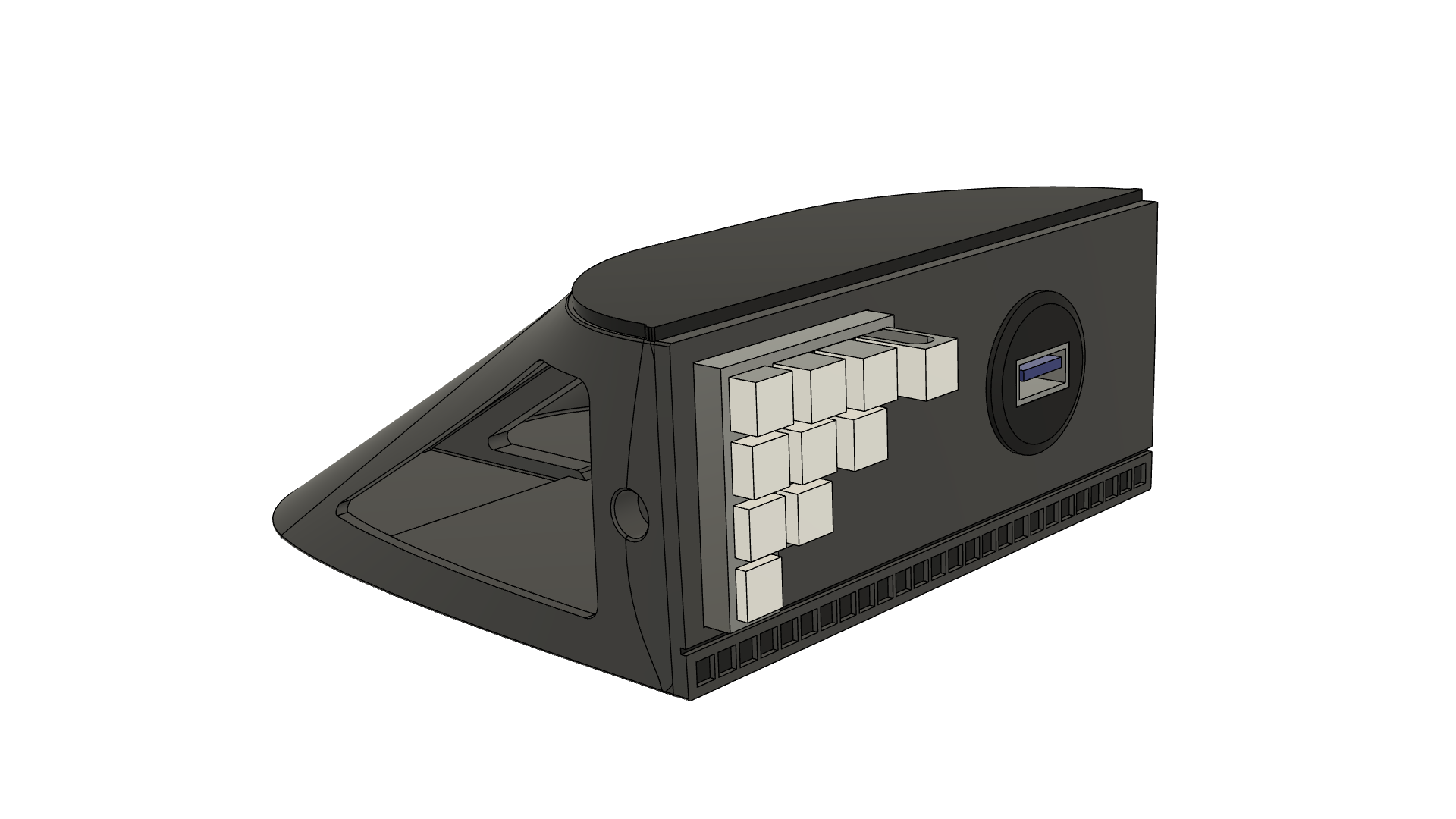 IONIQ 5 USB Tray for the Center Console by DET-Man | Download free STL ...