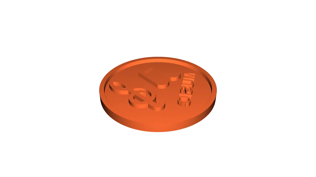 Music Stamp by Exhorns | Download free STL model | Printables.com
