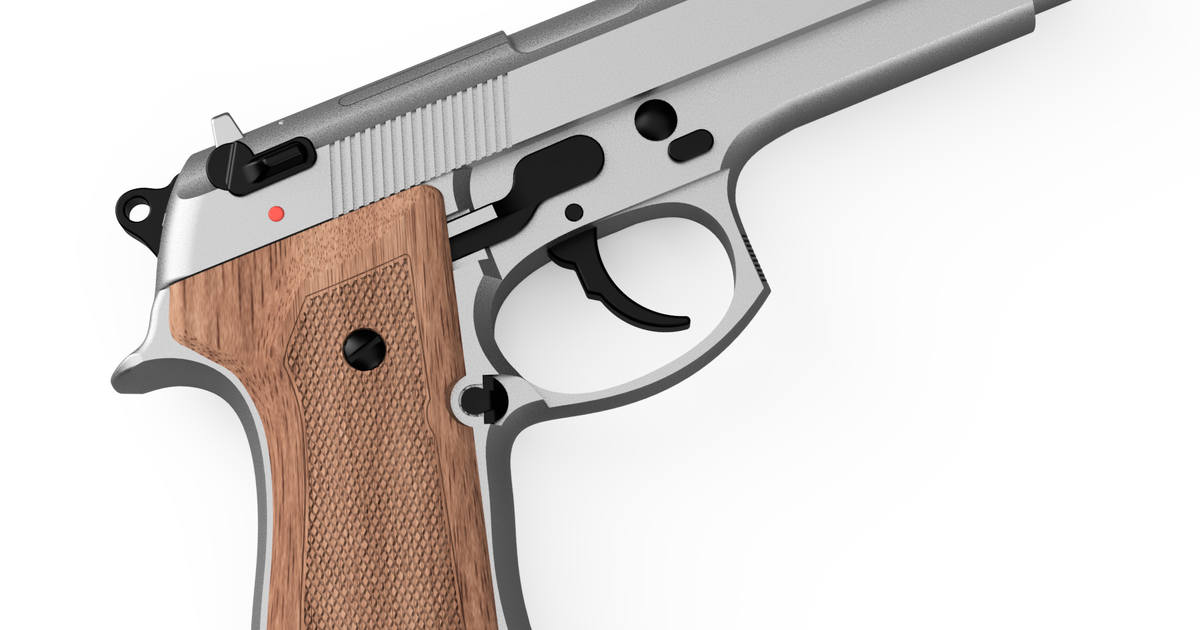 Beretta M9 92 by djedje_zr7 | Download free STL model | Printables.com