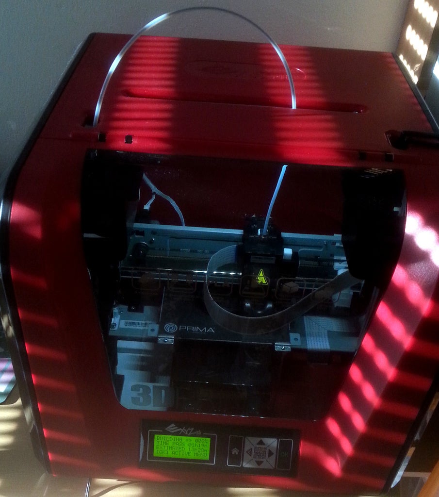 XYZ Printing Da Vinci Jr. Pro - Raspberry Pi Zero W Mount by Peter47a ...
