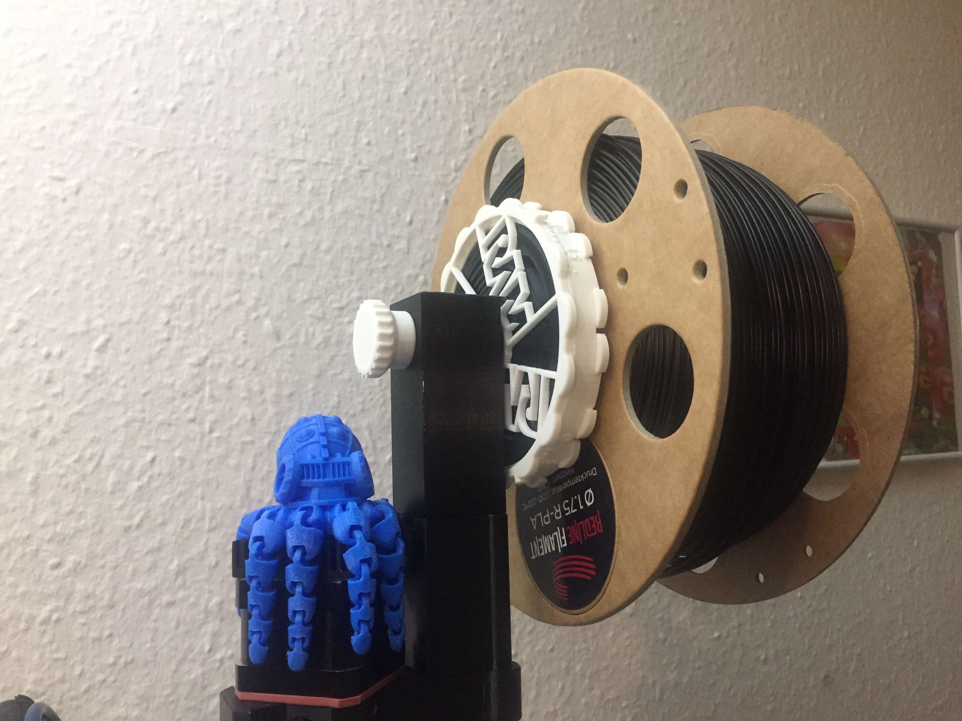 Prusa MINI Auto-Rewind Spool Holder by Daniel | Download free STL model ...