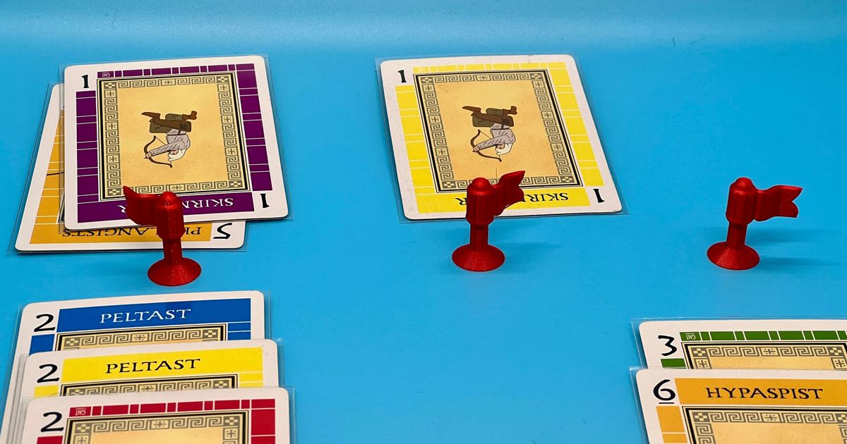 Battle Flag for Battle Line by fuchsr | Download free STL model ...