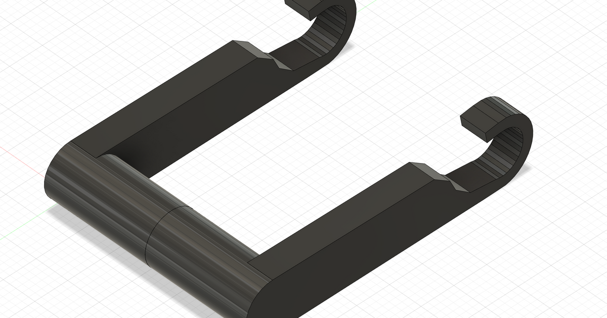 Hanging spool holder (2 piece, entirely printed) by Molab | Download ...