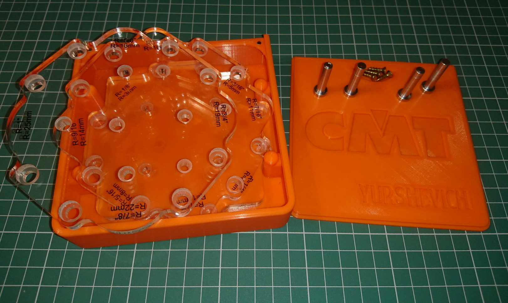 STORAGE FOR CMT TMP-R12 (CORNER RADIUS TEMPLATE SET) by Yurshevich ...