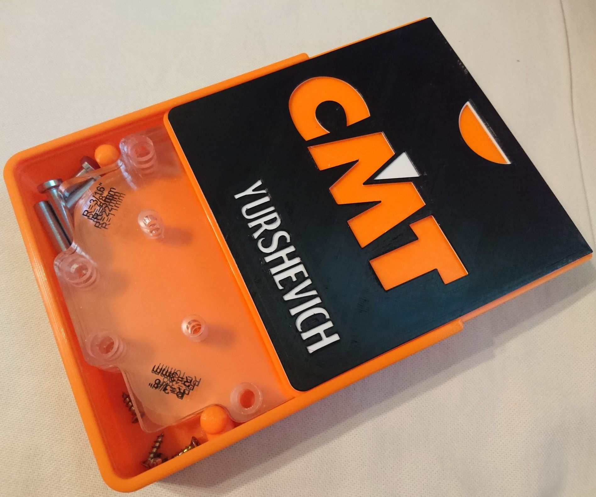 STORAGE FOR CMT TMP-R12 (CORNER RADIUS TEMPLATE SET) by Yurshevich ...