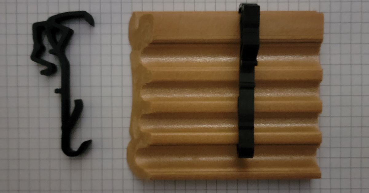 Valance Clips for Hunter-Douglas Venetian Blinds Header by 3DPrintM.D ...