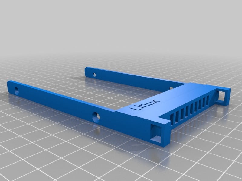 ssd hdd slide in tray 2.5" by FredMF | Download free STL model ...