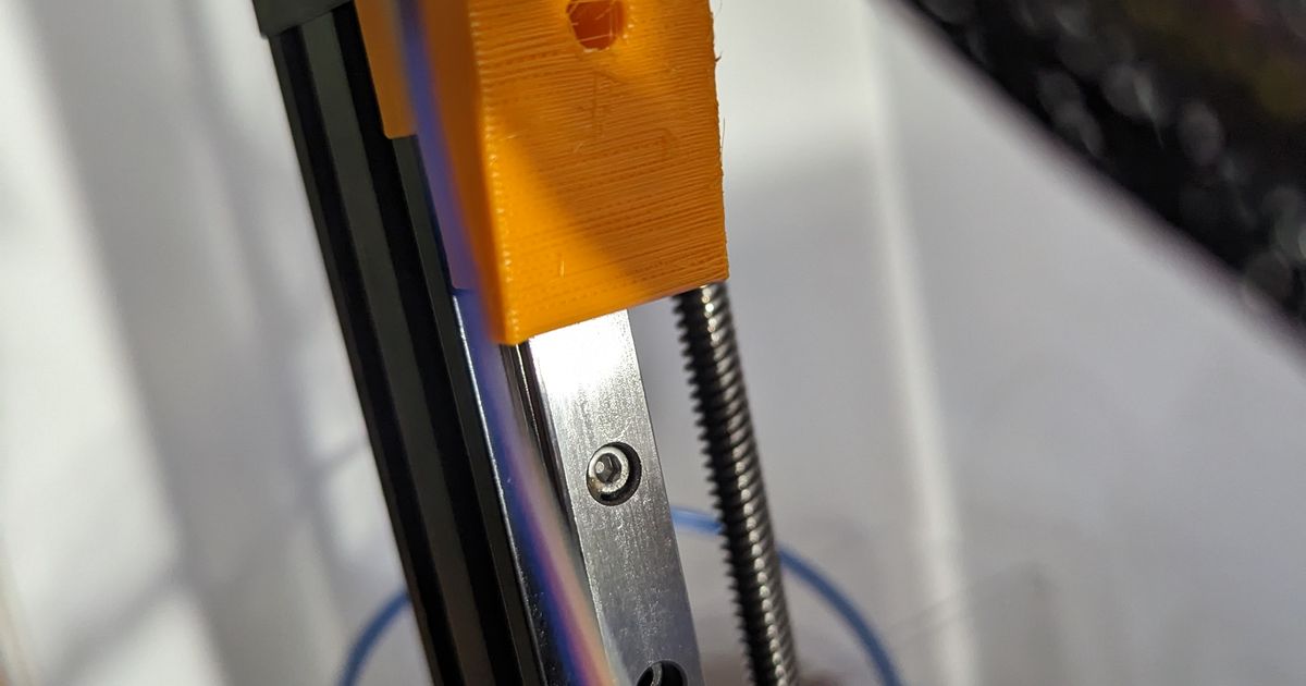 Shorter Linear rail Z axis Alignment block by RosaA4780 | Download free ...