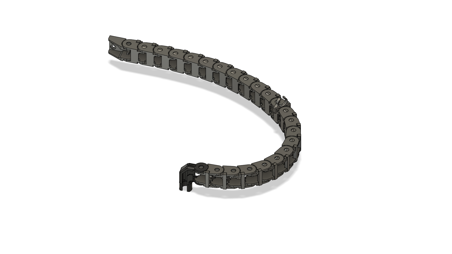 Bambu Lab P1P Printable Cable Drag Chain par Brody | Téléchargez ...