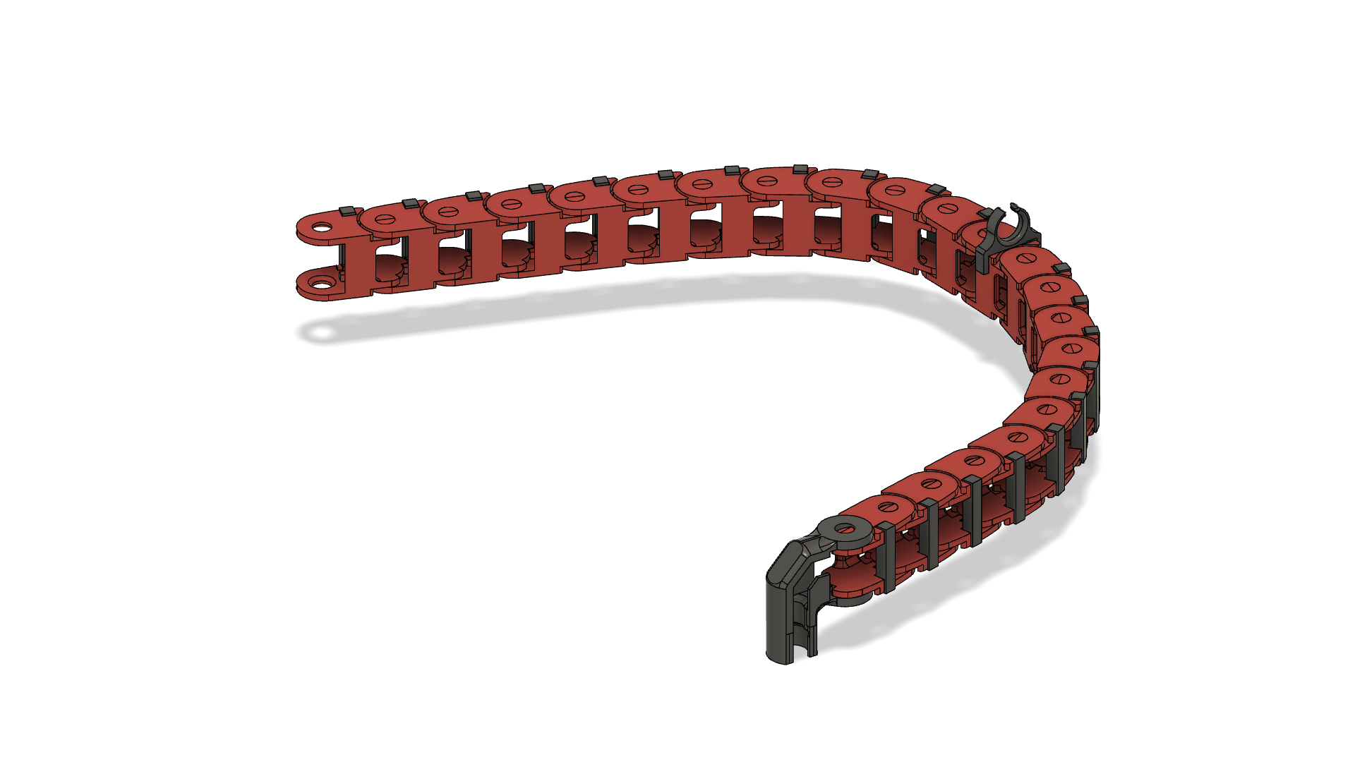 Bambu Lab P1P Printable Cable Drag Chain by Brody | Download free STL ...