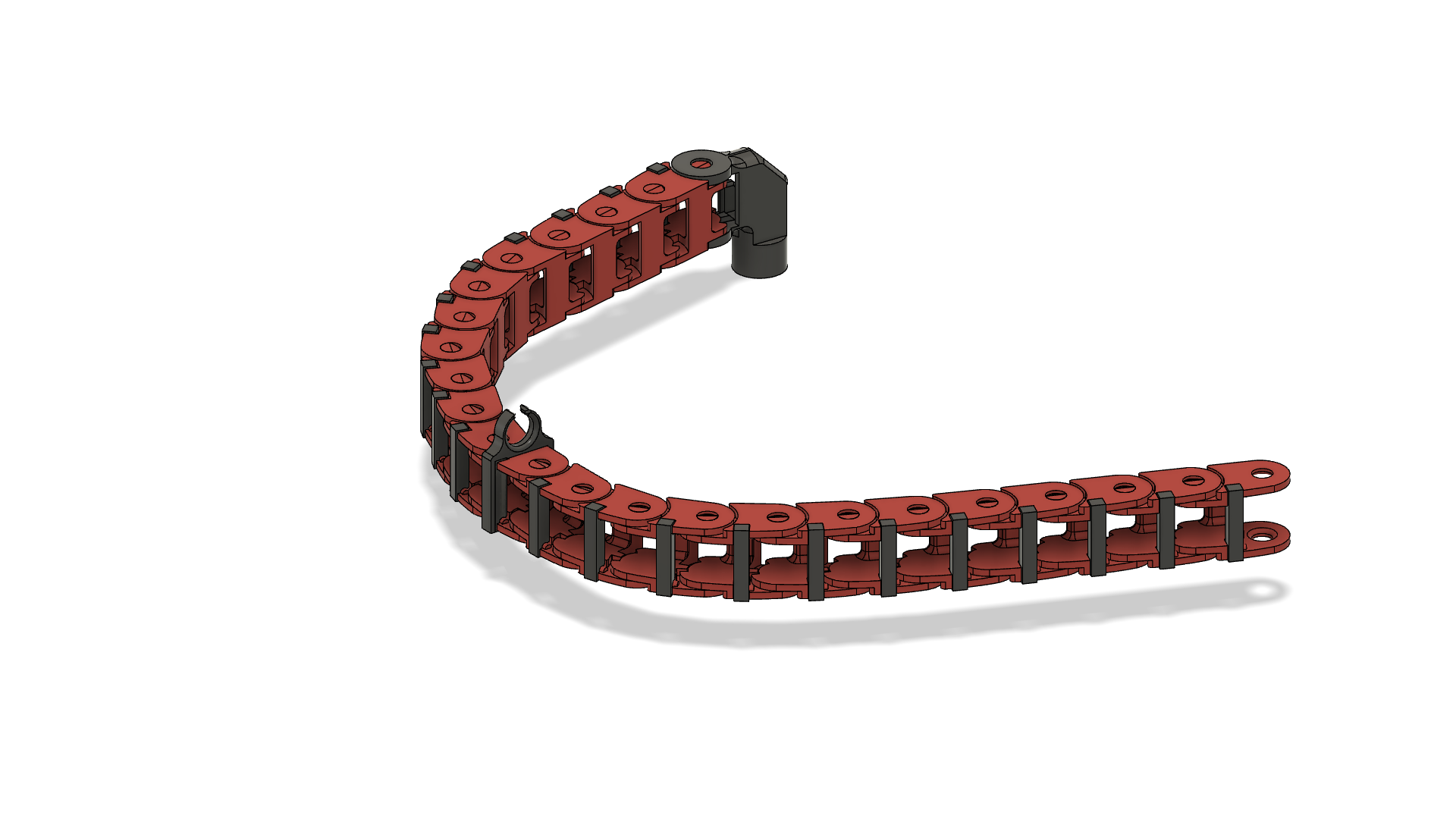 Bambu Lab P1P Printable Cable Drag Chain by Brody | Download free STL ...