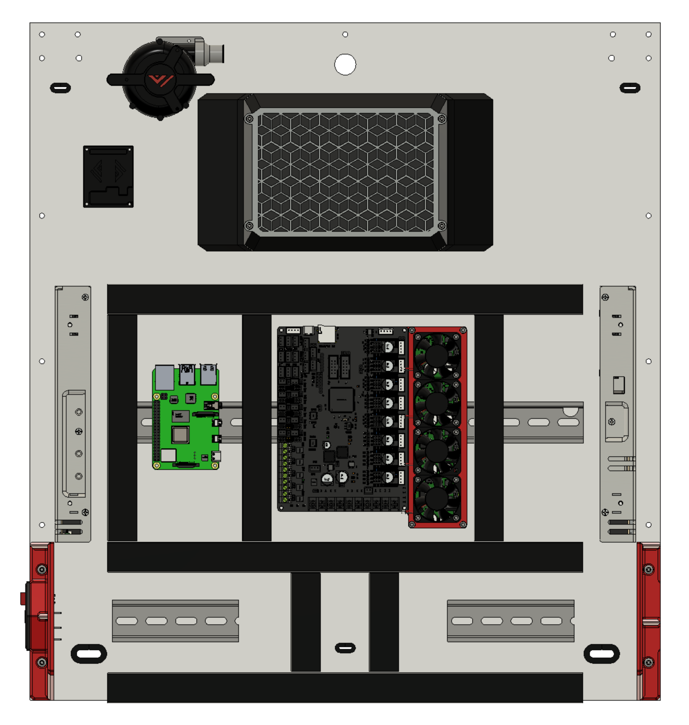 VzBoT PSU Mounting Templates by Joe Capuano | Download free STL model ...