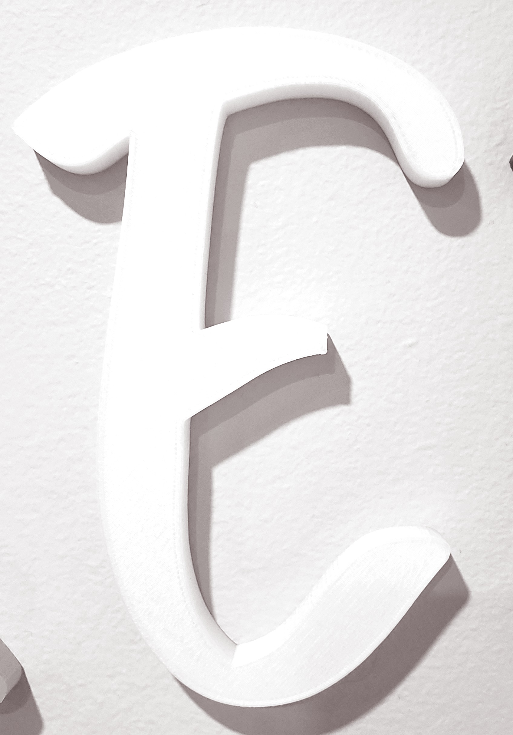 Capital Letter "E" by BP3D PRINTS | Download free STL model ...