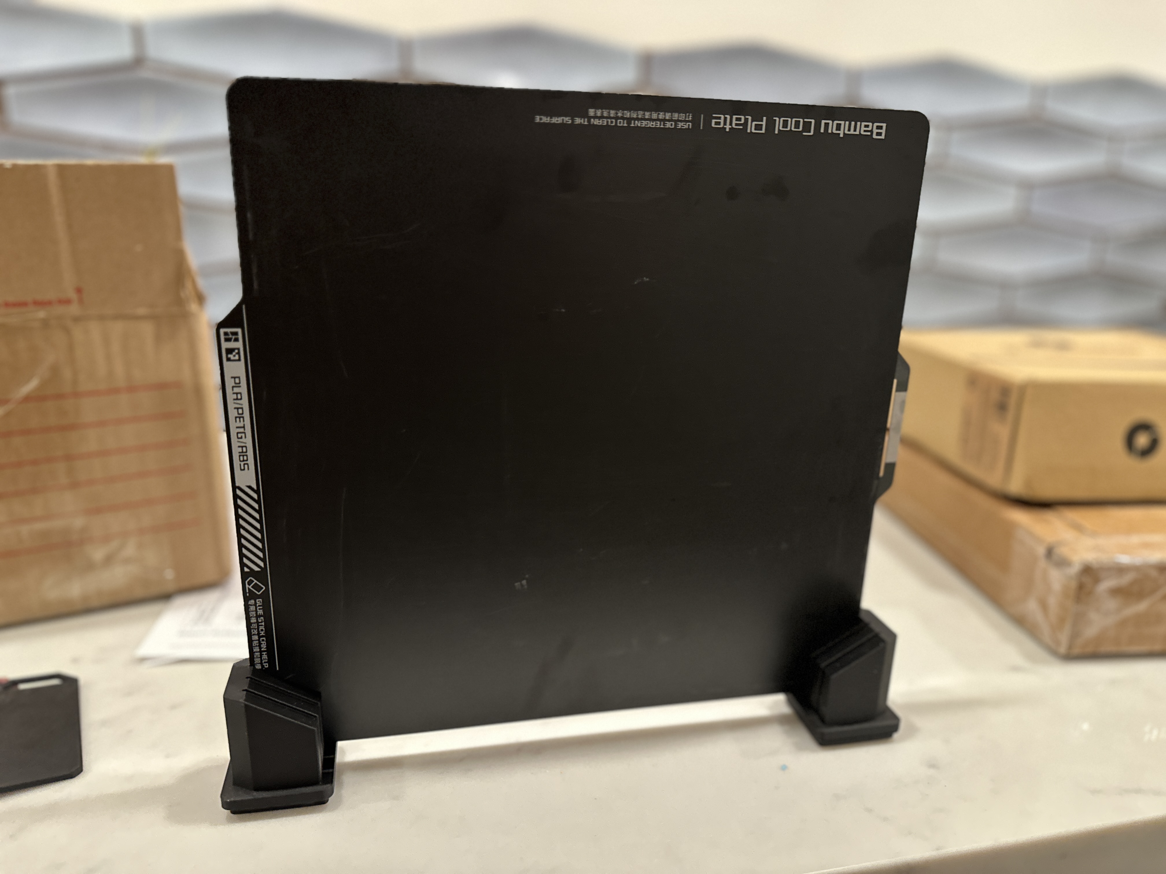 Gridfinity 1x7 Printing Plate Holder (Fits Bambu Lab X1C / P1P) by ...