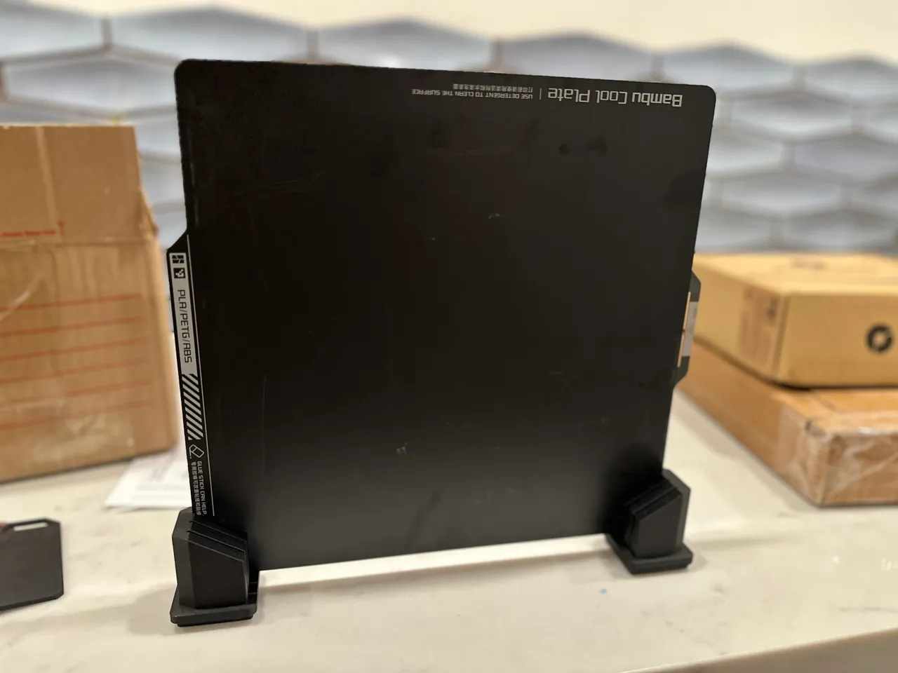 Gridfinity 1x7 Printing Plate Holder (Fits Bambu Lab X1C / P1P) by ...