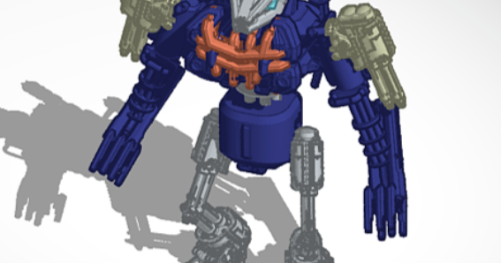 Gun Mech by nooberry_c | Download free STL model | Printables.com