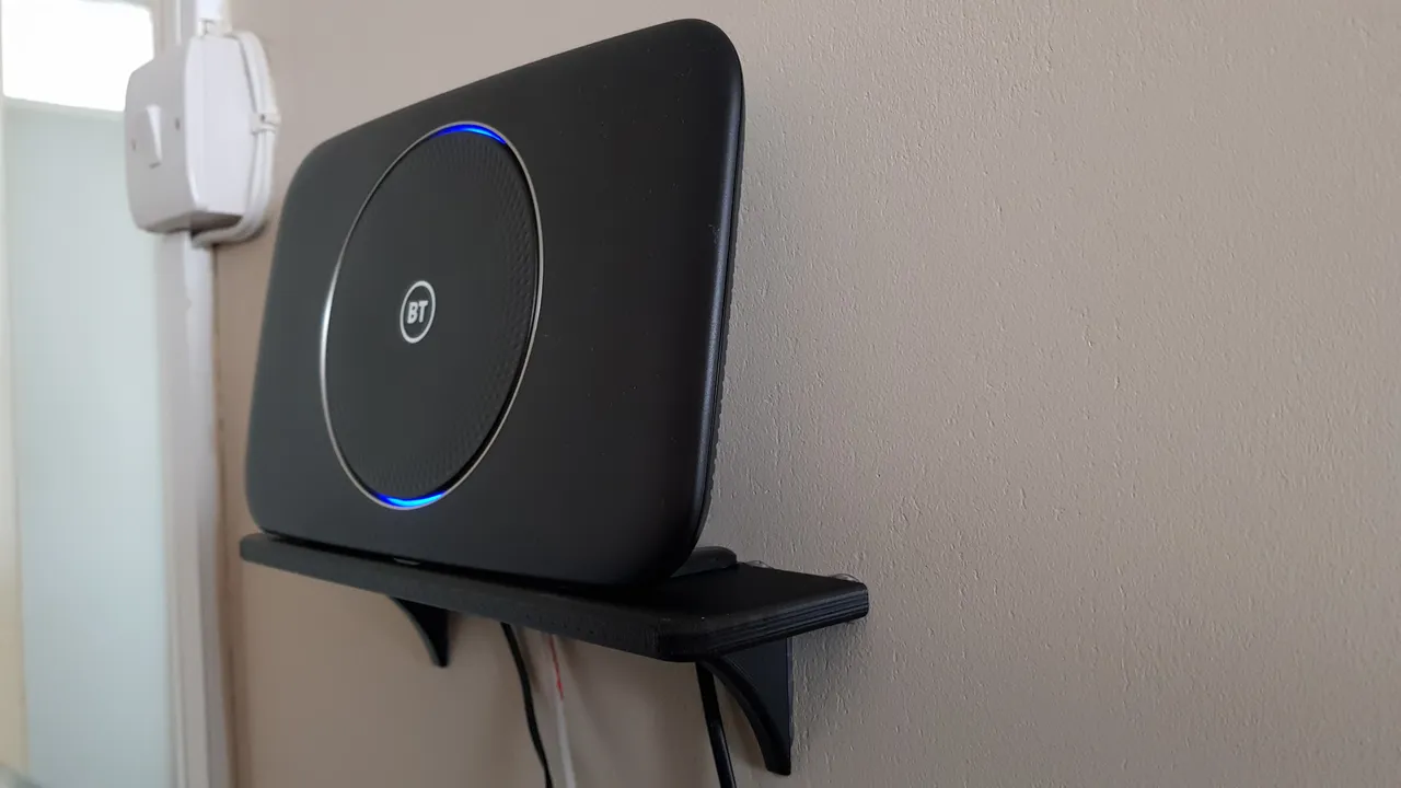 BT Smart Hub Shelf by SpikeUK | Download free STL model | Printables.com