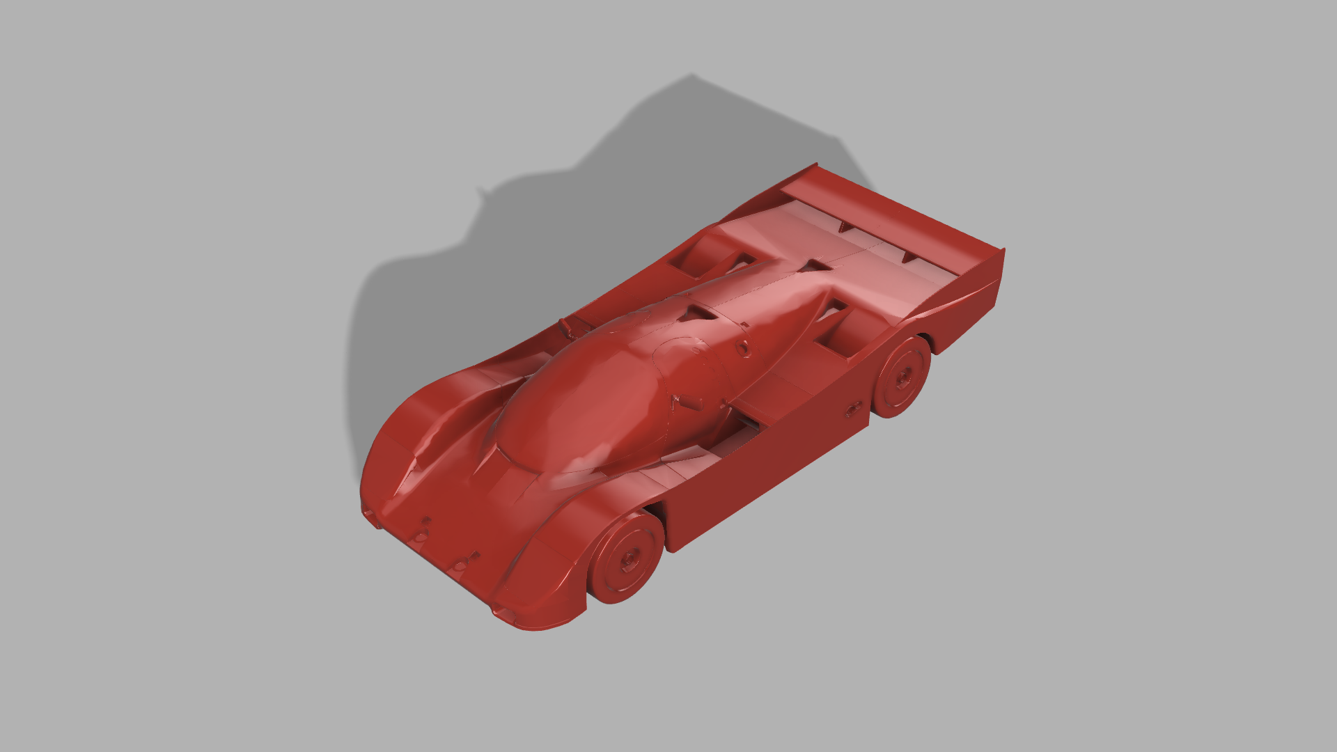 Porsche 956 (Print-in-Place) by CalebTimoteo | Download free STL model ...