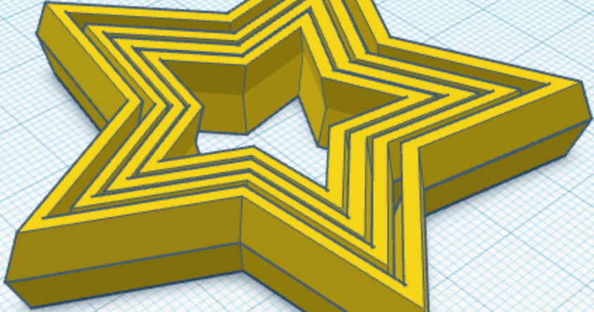 fidget star (small) by Tawp_Geeeeee123 | Download free STL model ...