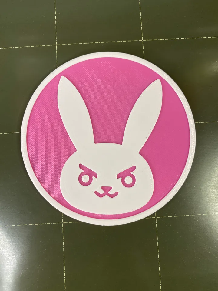 D.Va Keychain and Coaster (Overwatch) by nerdyviews | Download free STL ...