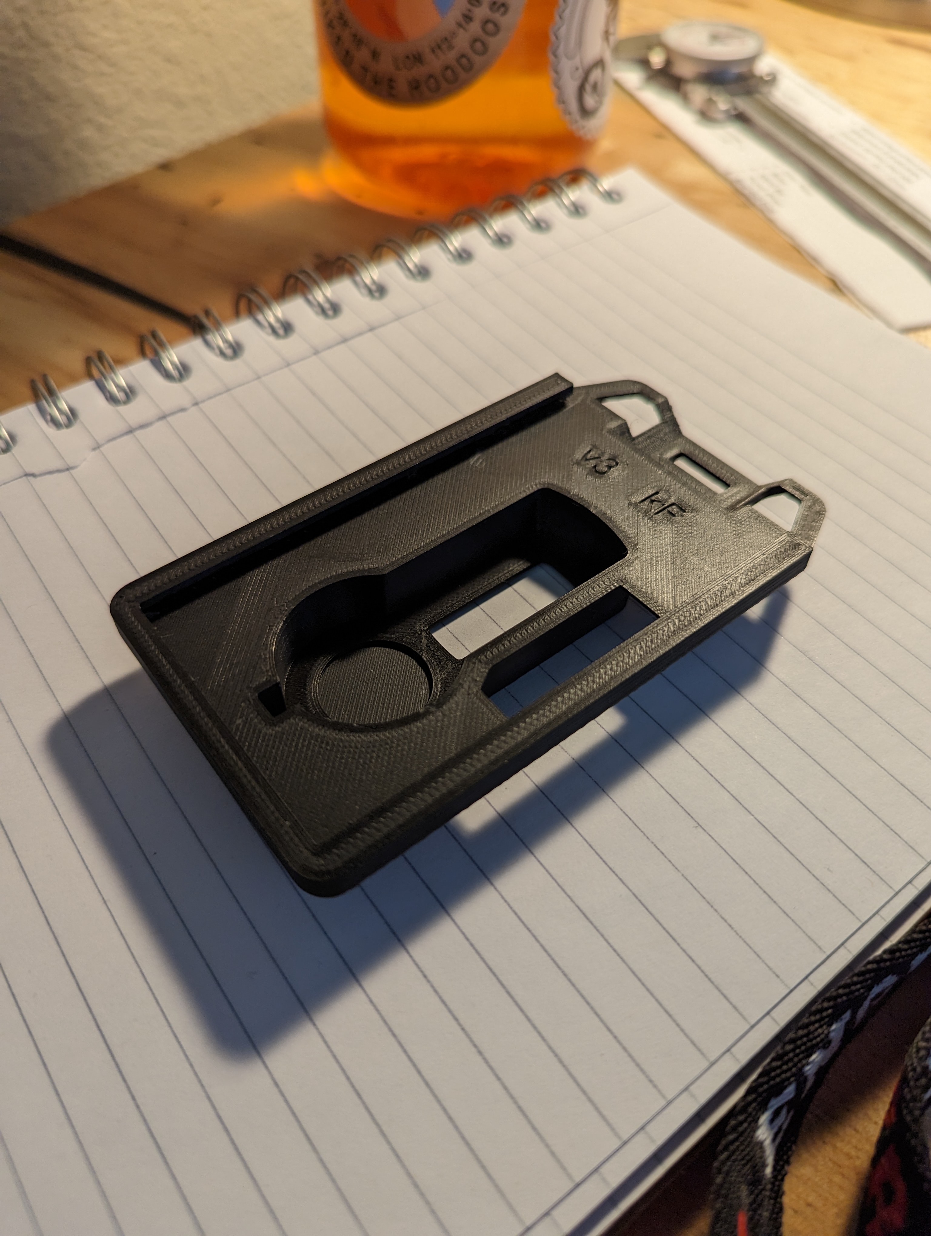 Work Badge Holder with SecurID by LayerByLayer | Download free STL ...