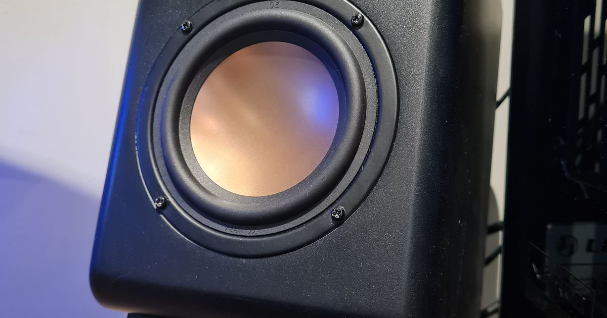 Desktop Speaker Stands for 3d Printed Speakers by Eggs Benedict ...