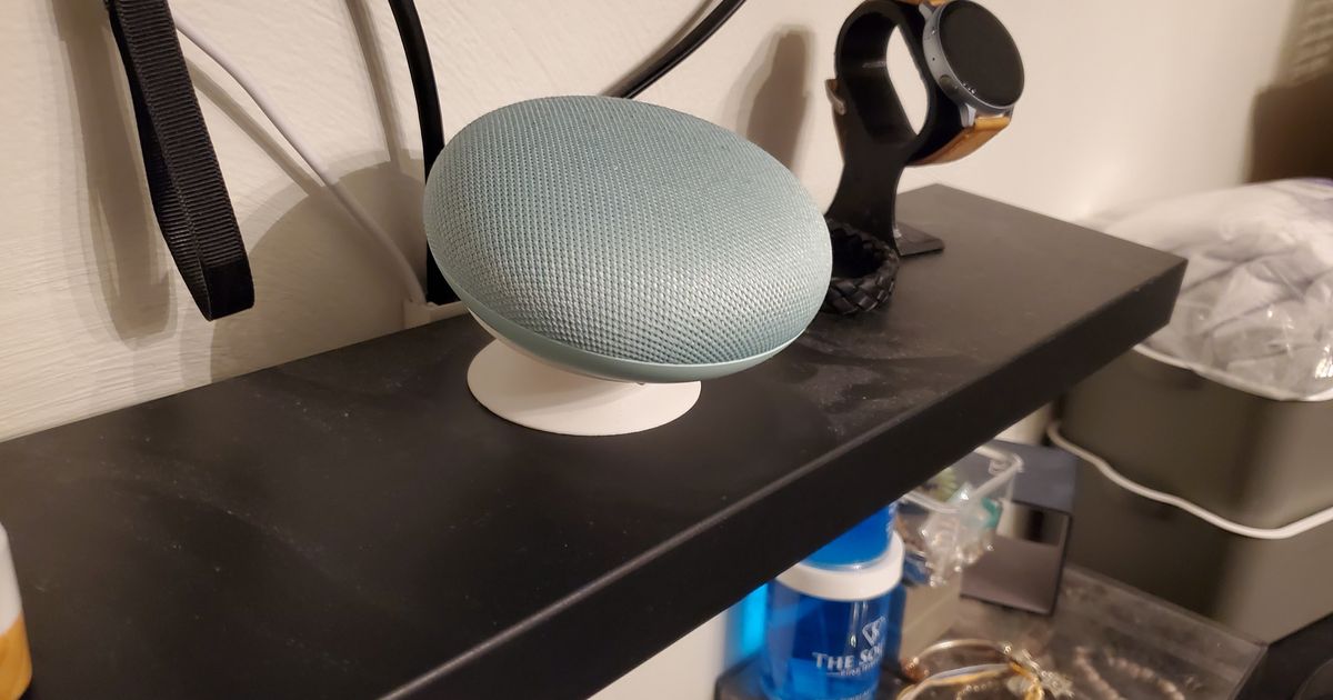 Google Home Mini Display Stand by XanderManCan | Download free STL ...