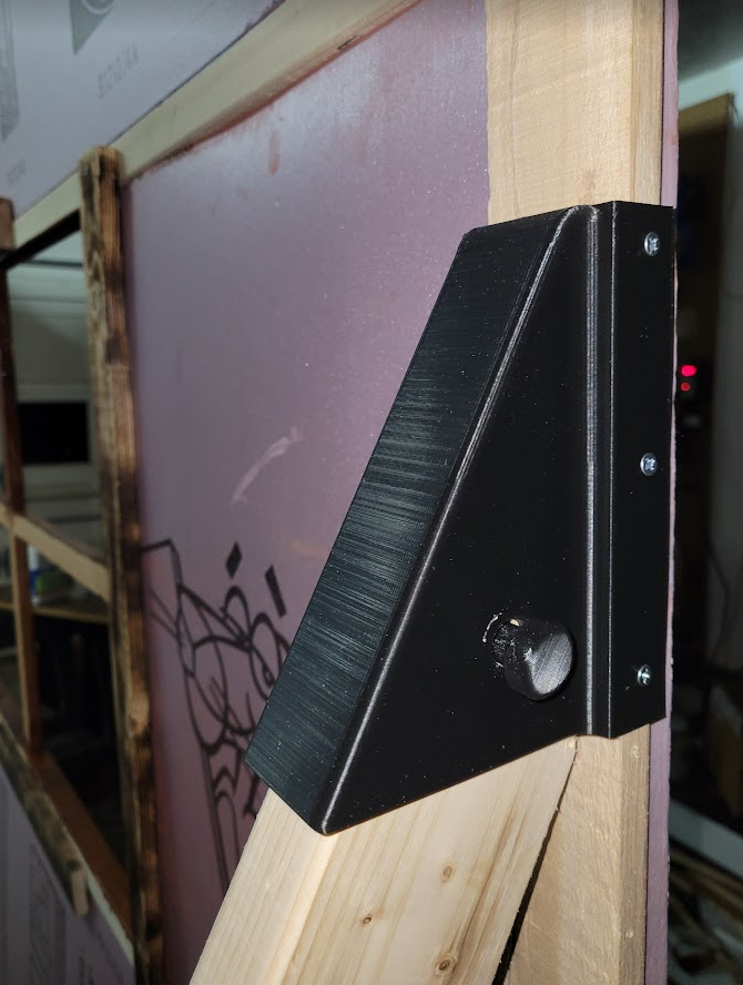 Stage Wall Quick Release Leg Brace by 3DPrintingDadster | Download free ...