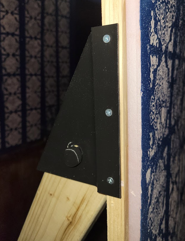 Stage Wall Quick Release Leg Brace by 3DPrintingDadster | Download free ...