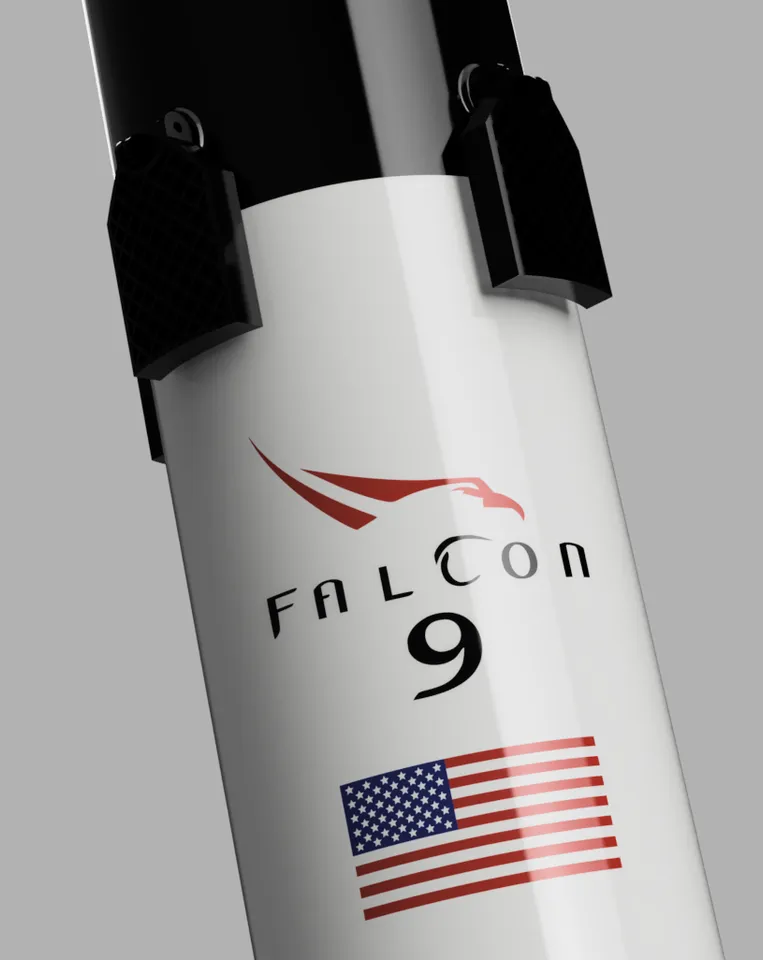 Spacex Falcon Decal