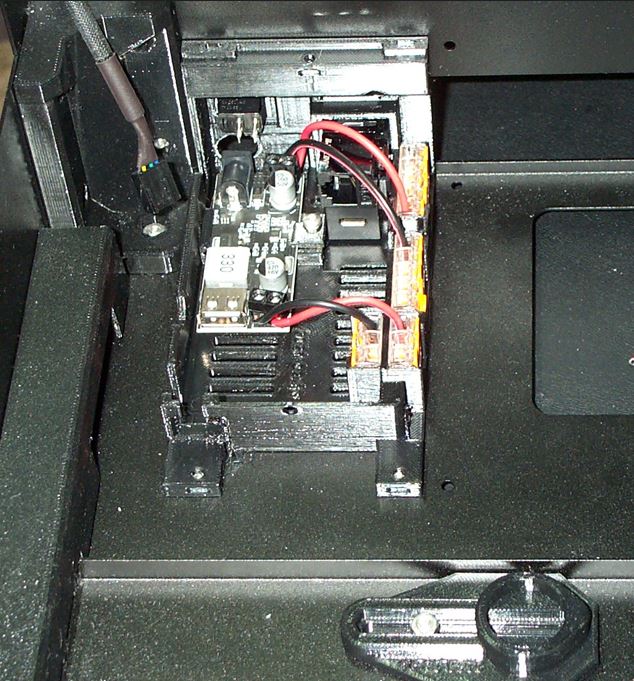 PrusaBox Enclosure - Updated Enlarged Buck Converter box with 4 WAGO ...