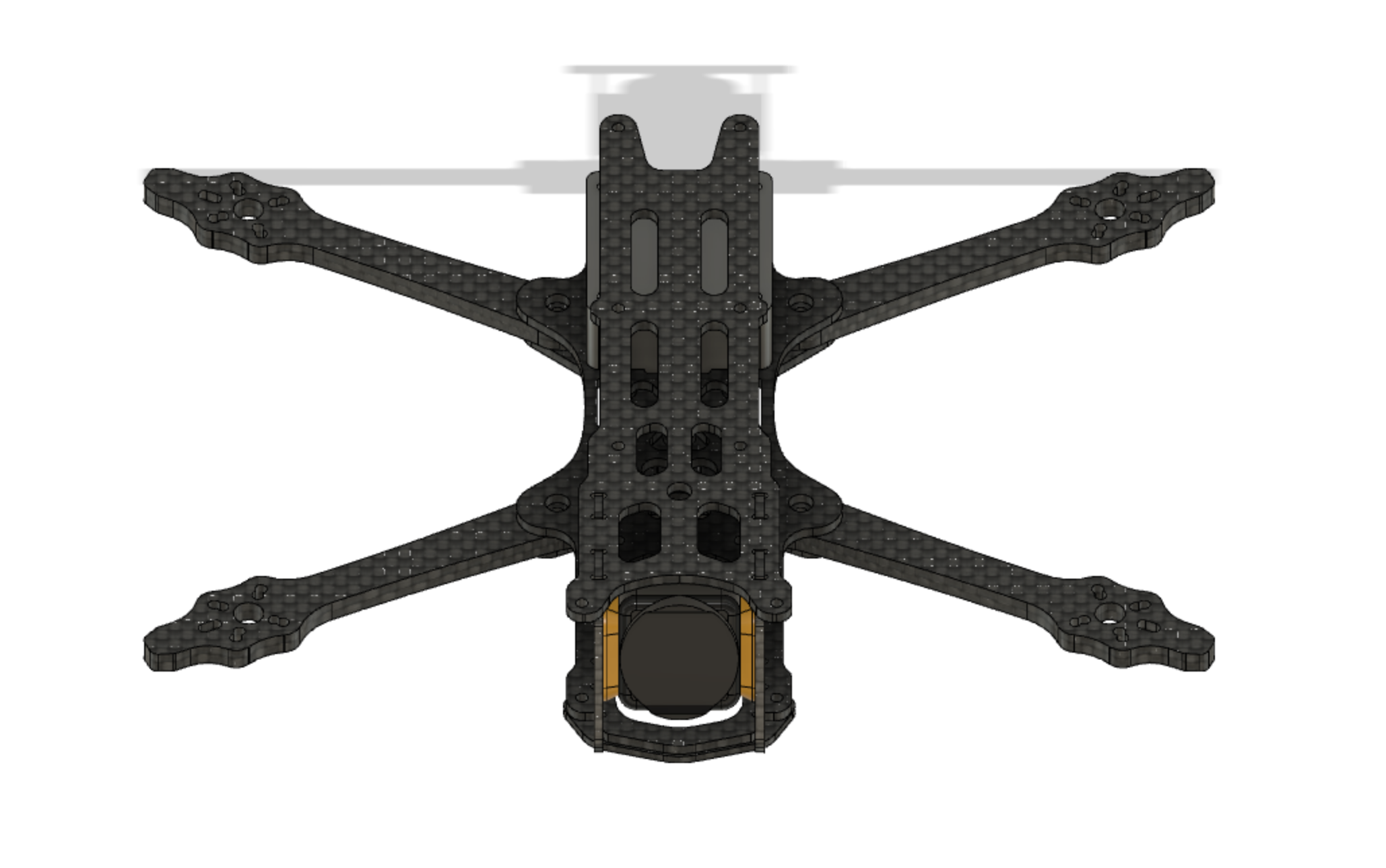 The Probr : Micro FPV Frame by ledrone.club | Download free STL model ...