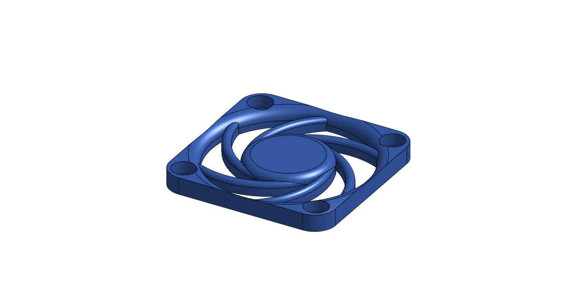 40mm Fan Guard by MAKERIC | Download free STL model | Printables.com