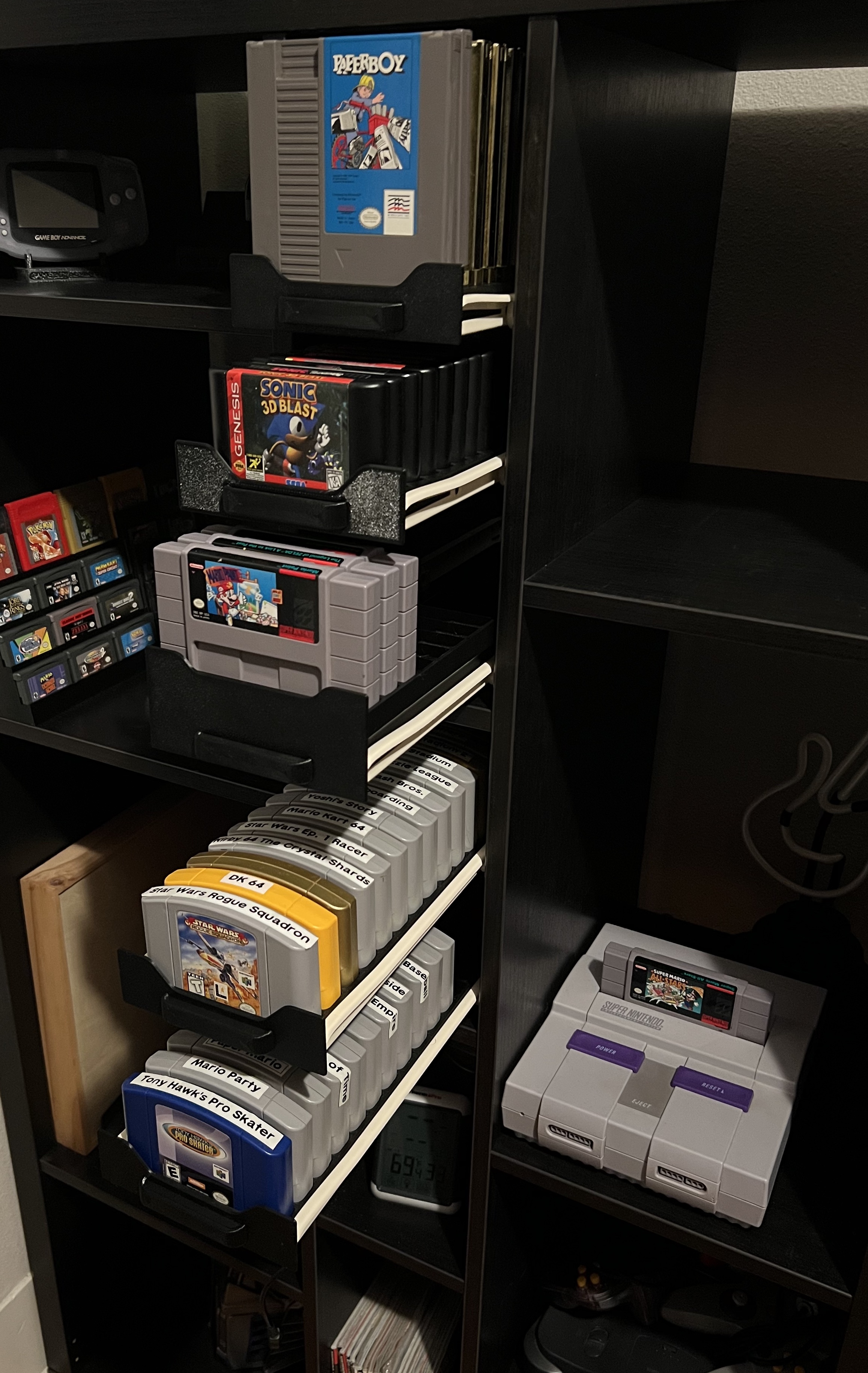 Retro Game Cartridge Drawers for IKEA KALLAX by paulstraw | Download ...