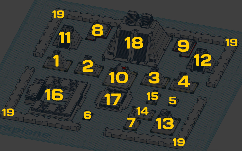 Tenochtitlan (Sacred Precinct) - Mexico by MiniWorld3D | Download free ...