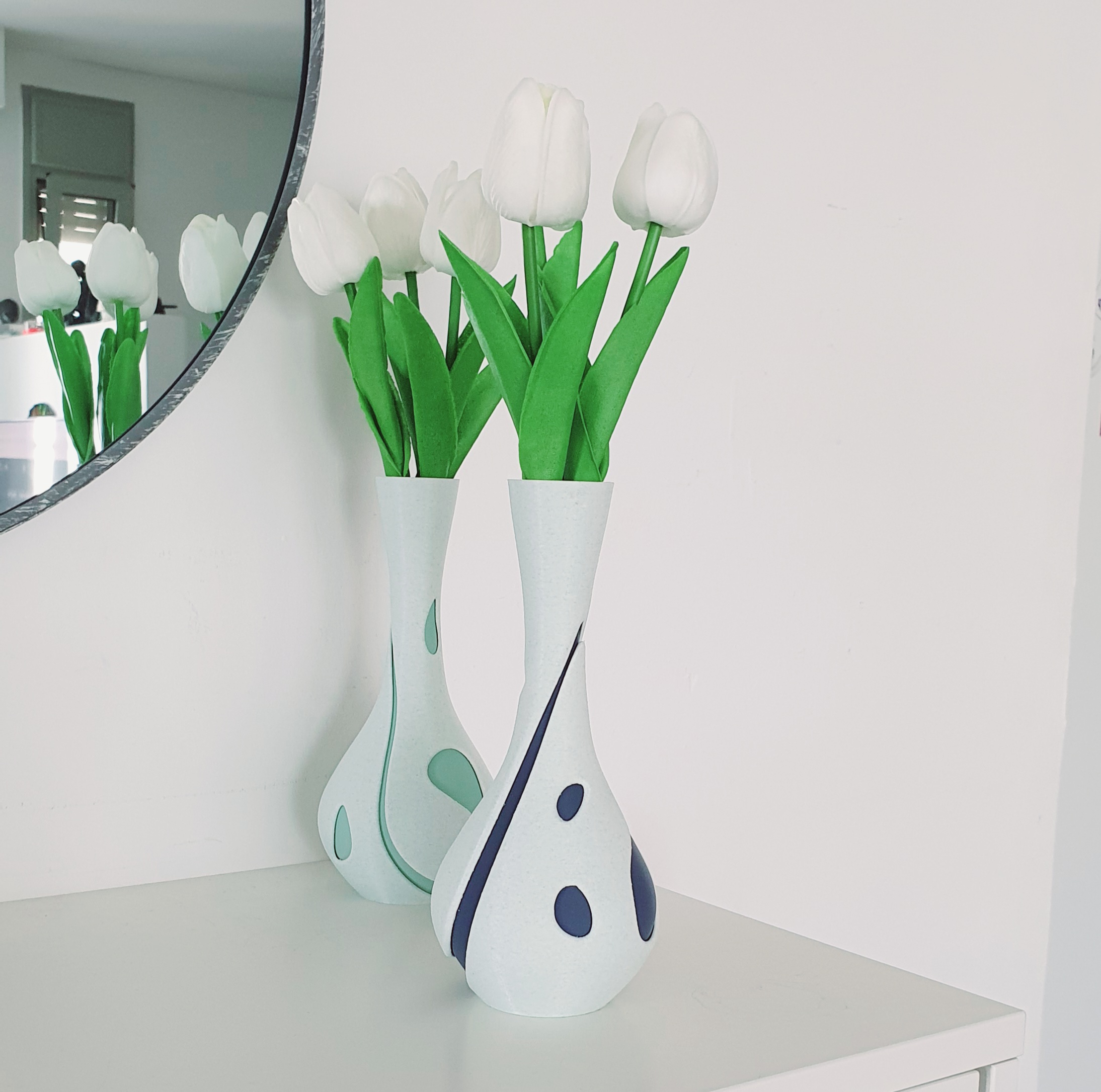 3 Piece abstract vase by Craftbric | Download free STL model ...