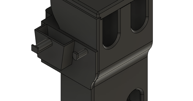 Makerbot Method X spare extruder holder by Marvin | Download free STL ...