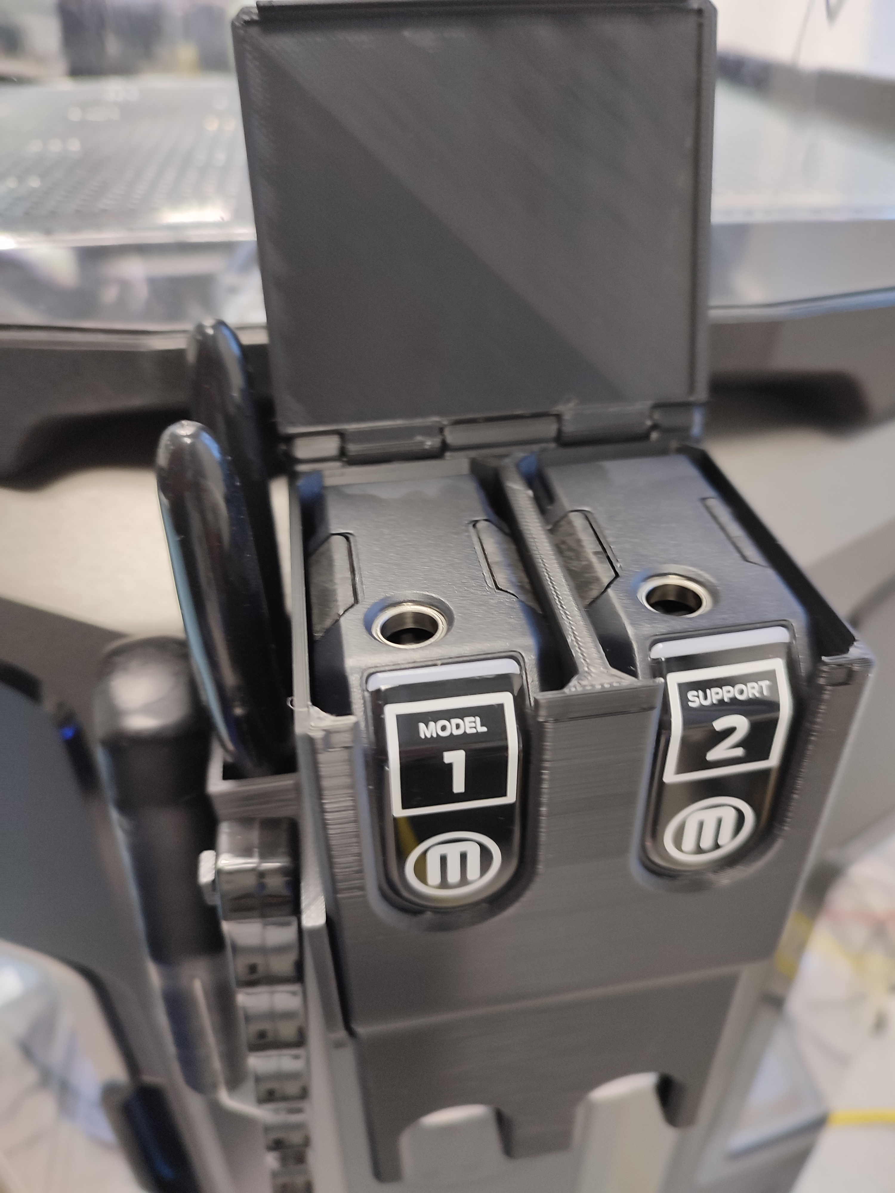 Makerbot Method X spare extruder holder by Marvin | Download free STL ...