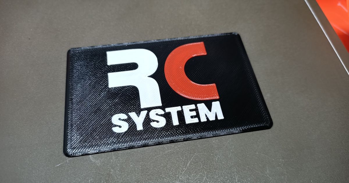 RC System - label for systainer by Kola | Download free STL model ...
