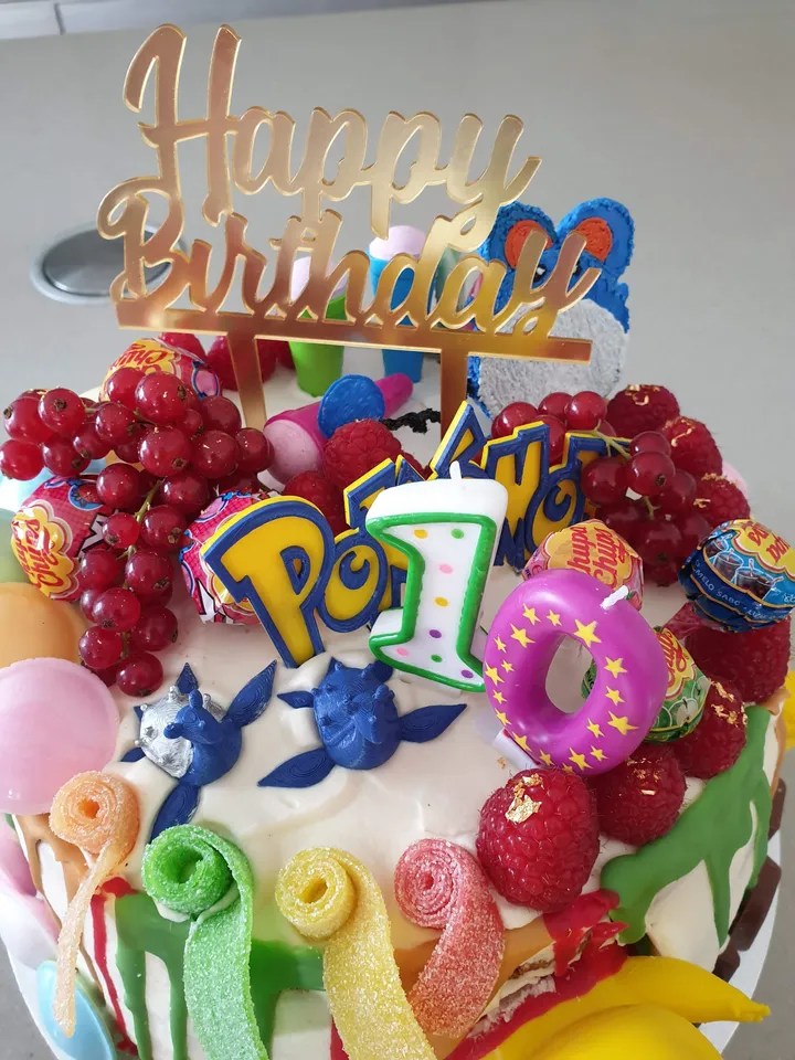 Cake topper Pokemon by Wezze Van Ongevalle | Download free STL model ...