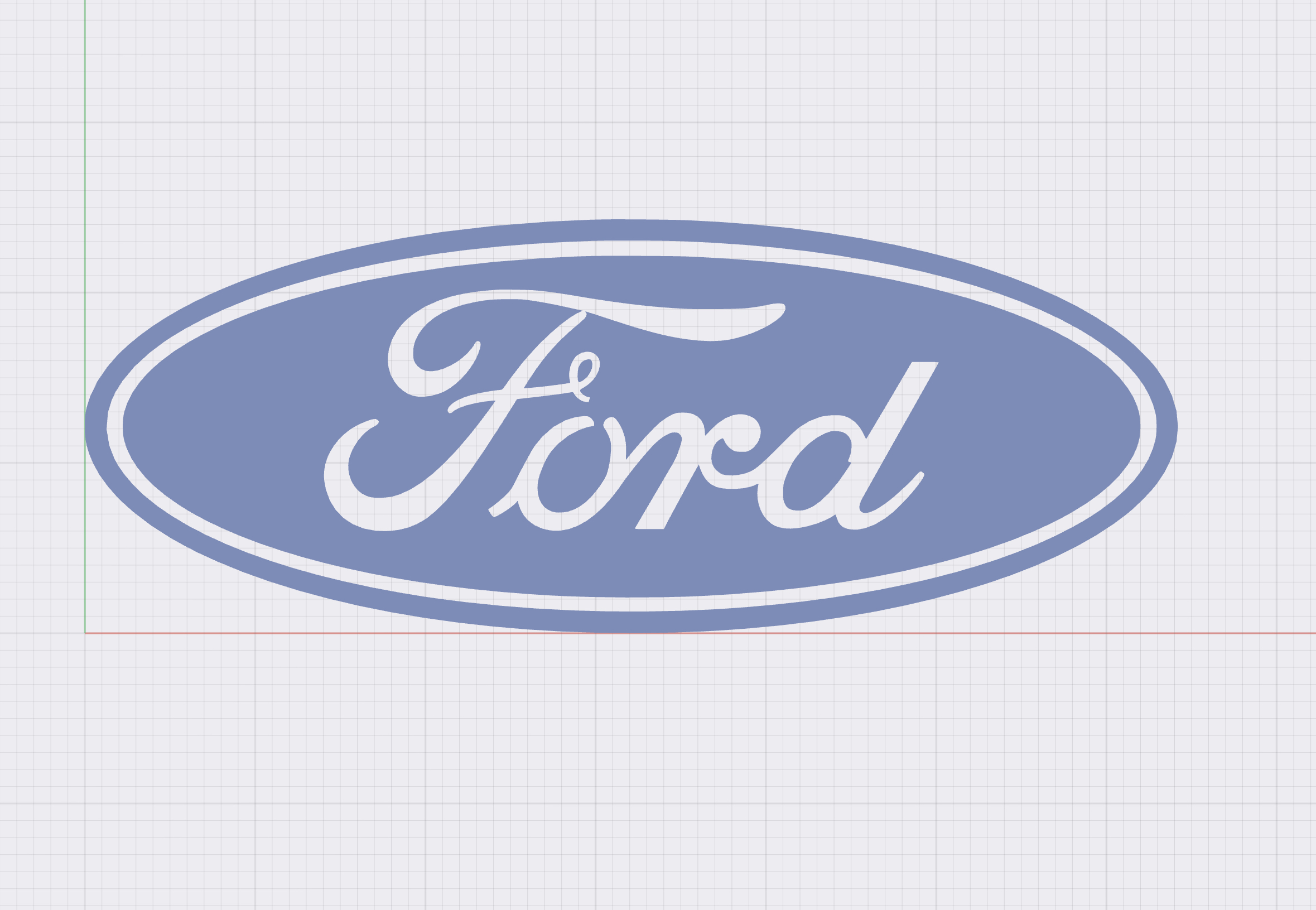 Ford Logo by ToxicMaxi | Download free STL model | Printables.com